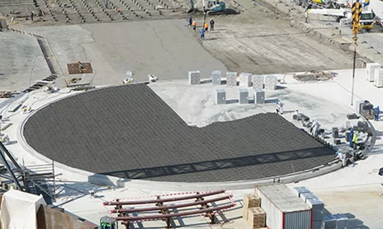 Above ambient storage tank bases