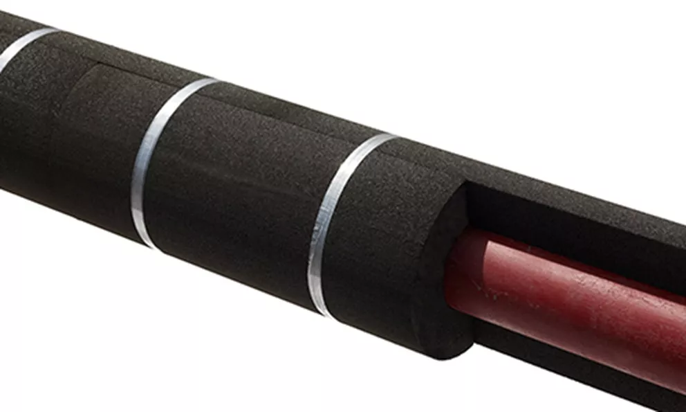 Prefabricated half shells for straight pipes (PSH)